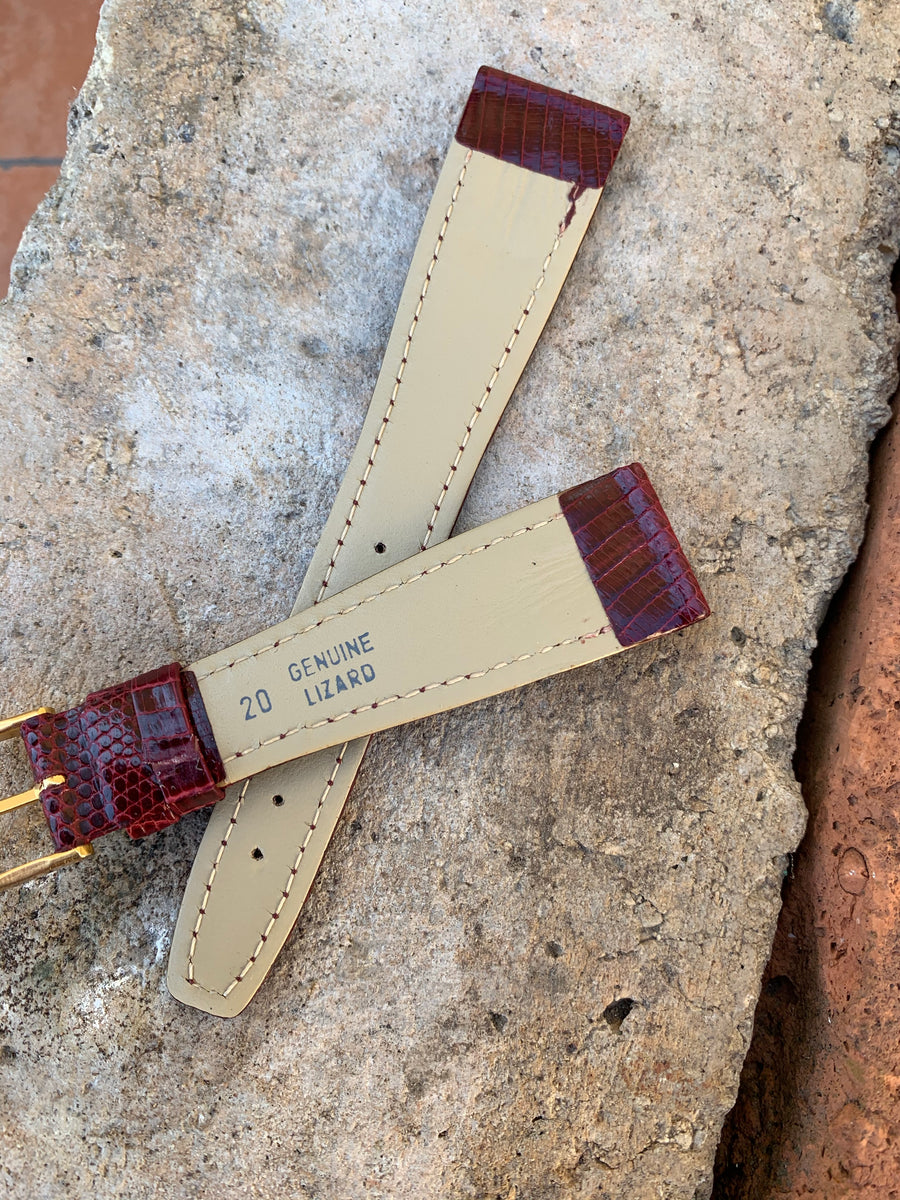 20/14mm Condor genuin Lizard – WOFS Watches