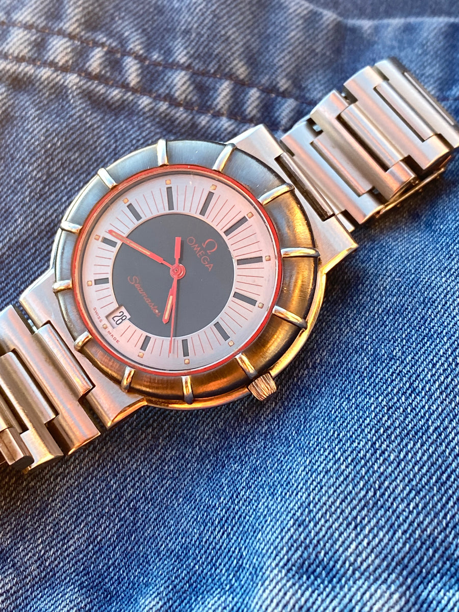 1984 Omega dynamic "Spider" with both strap and bracelet – WOFS Watches